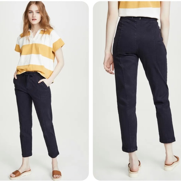 Alex Mill | Pants & Jumpsuits | Alex Mill Navy Blue Drawstring Pants ...